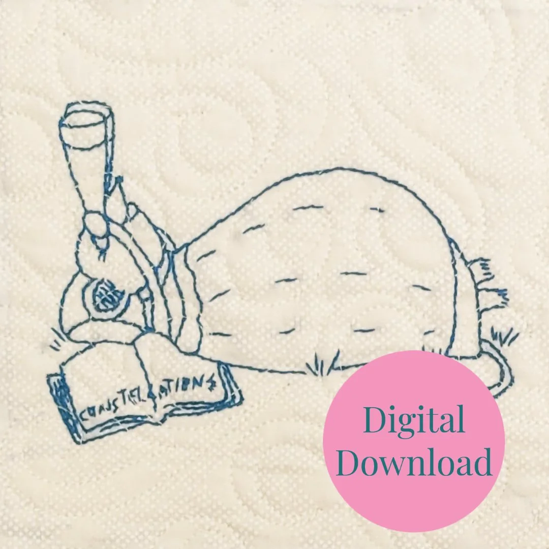 Franklin Mouse Hand Embroidery Pattern PDF File (from the Merry Mice ...