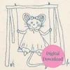 Franklin Mouse Hand Embroidery Pattern PDF File (from the Merry Mice ...