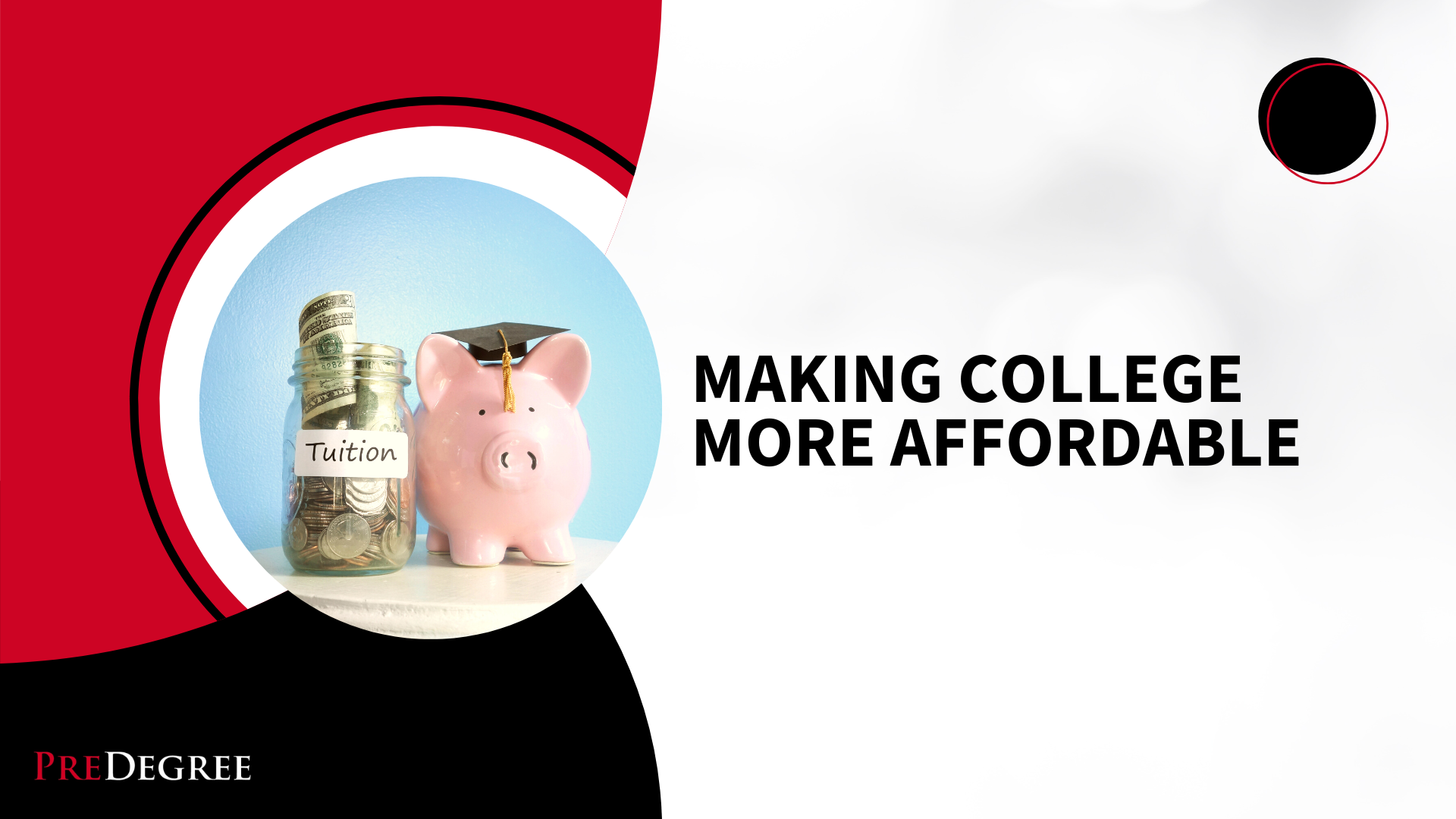 Making College More Affordable Lesson — PREDEGREE