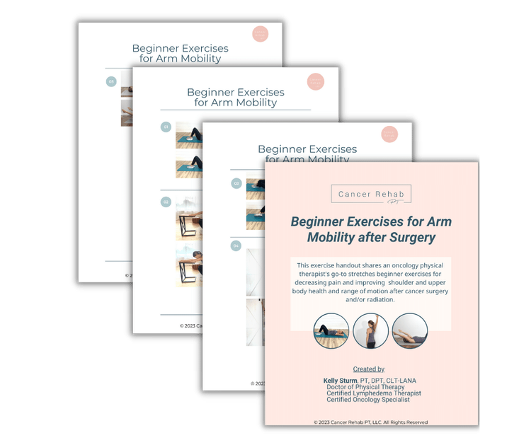 Breast Cancer Rehab Collection | Patient Care Handouts and Education ...