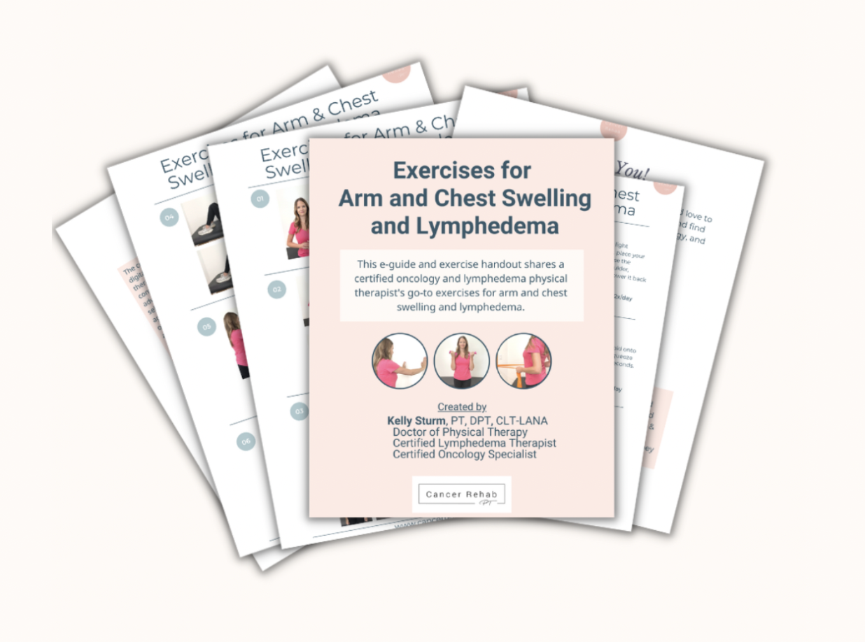 6 Exercises for Breast Lymphedema to Reduce Swelling - Cancer Rehab PT