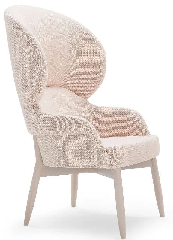 Macaron High Back Lounge Chair — Jarrett Furniture