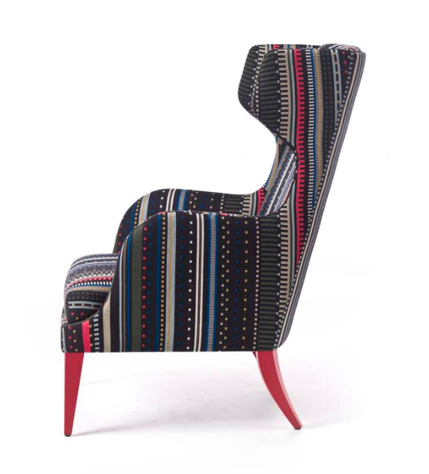 Macaron High Back Lounge Chair — Jarrett Furniture