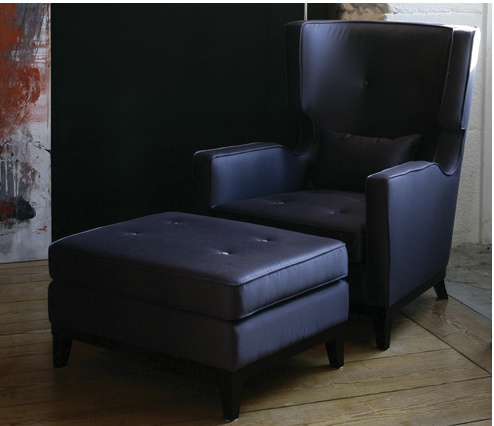 Macaron High Back Lounge Chair — Jarrett Furniture