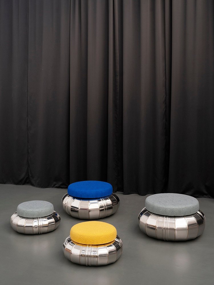 Trono Footstool — Jarrett Furniture