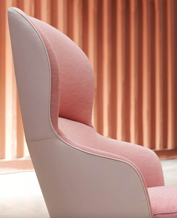 Macaron High Back Lounge Chair — Jarrett Furniture