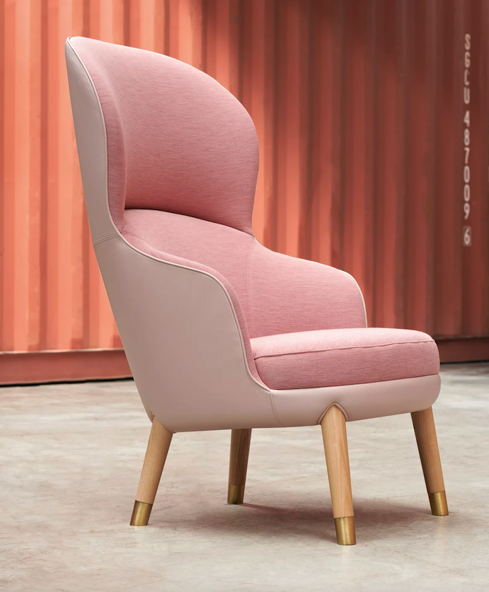 Macaron High Back Lounge Chair — Jarrett Furniture