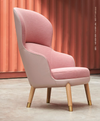 Macaron High Back Lounge Chair — Jarrett Furniture