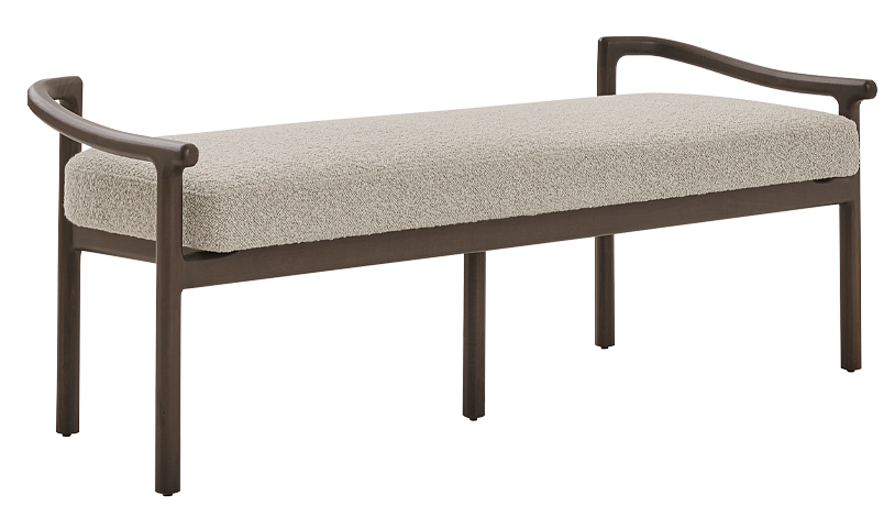 Waves Bench — Jarrett Furniture