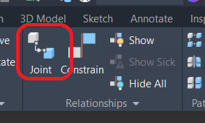 Inventor 101 - Assembly/Joint Constraints — Celtic Design Services