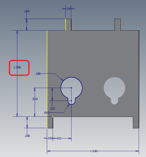 Inventor – Model Dimensions vs User Dimensions — Celtic Design Services