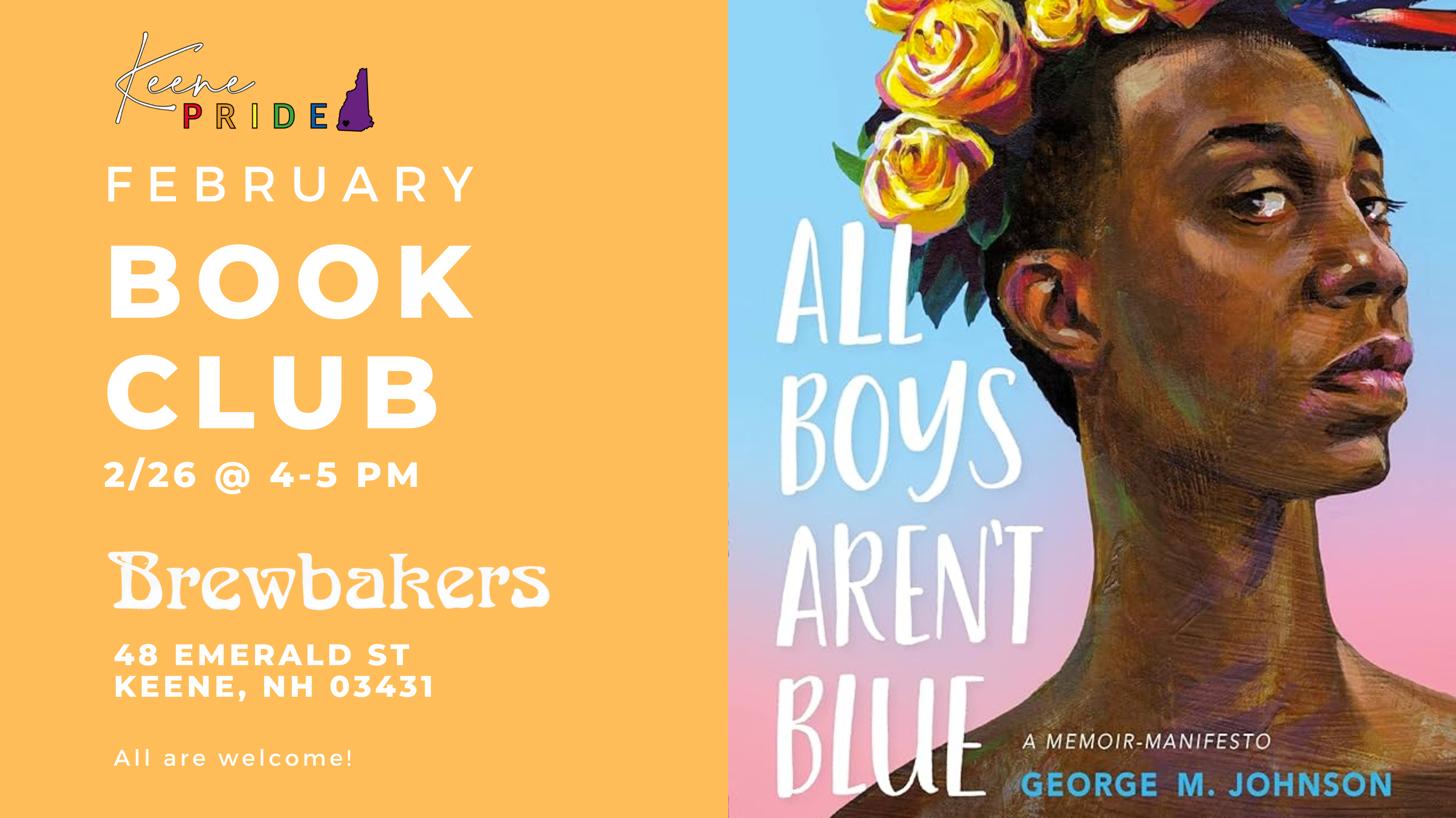 February Book Club — Keene Pride