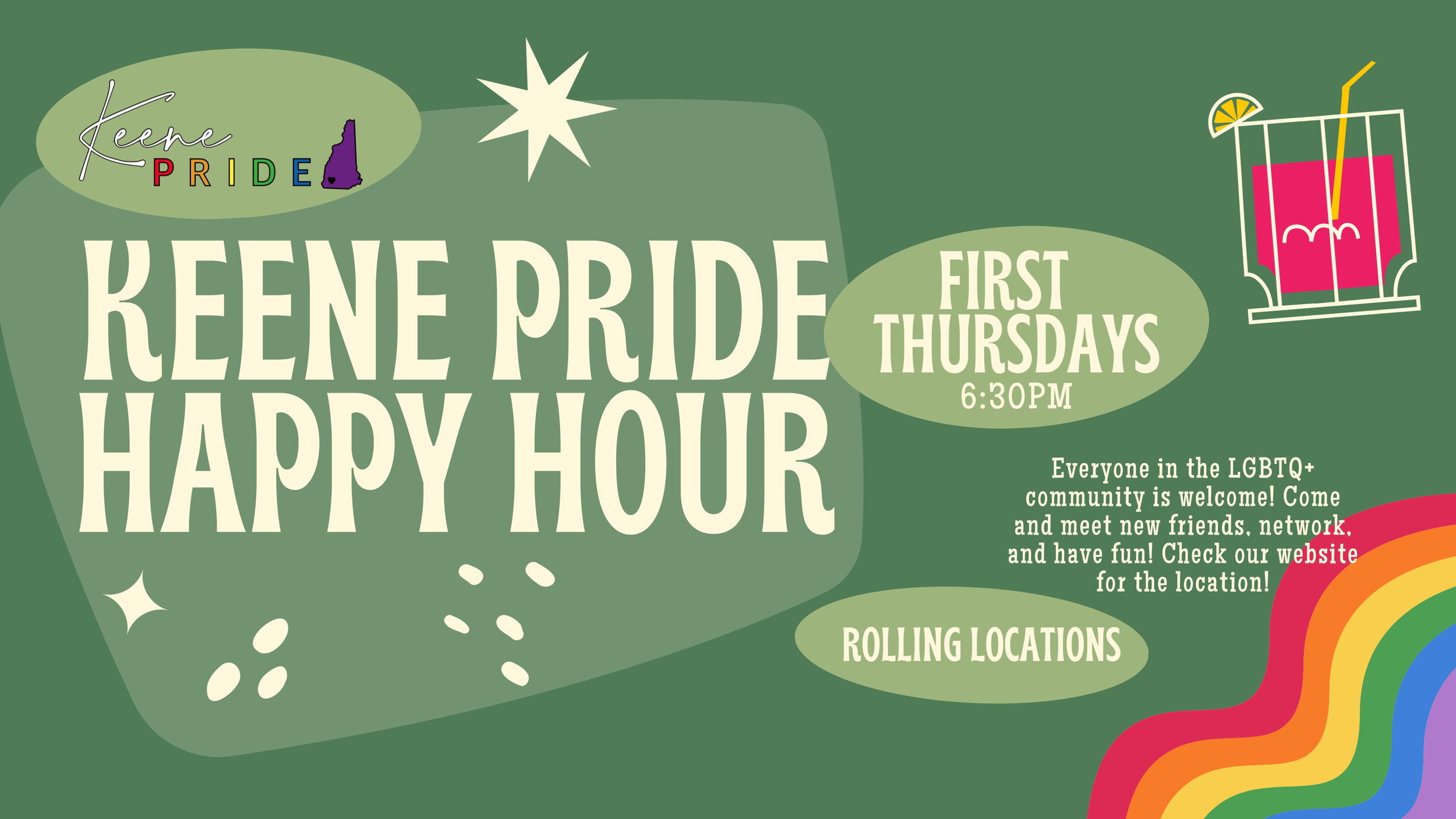 Keene Pride Happy Hour — Keene Pride