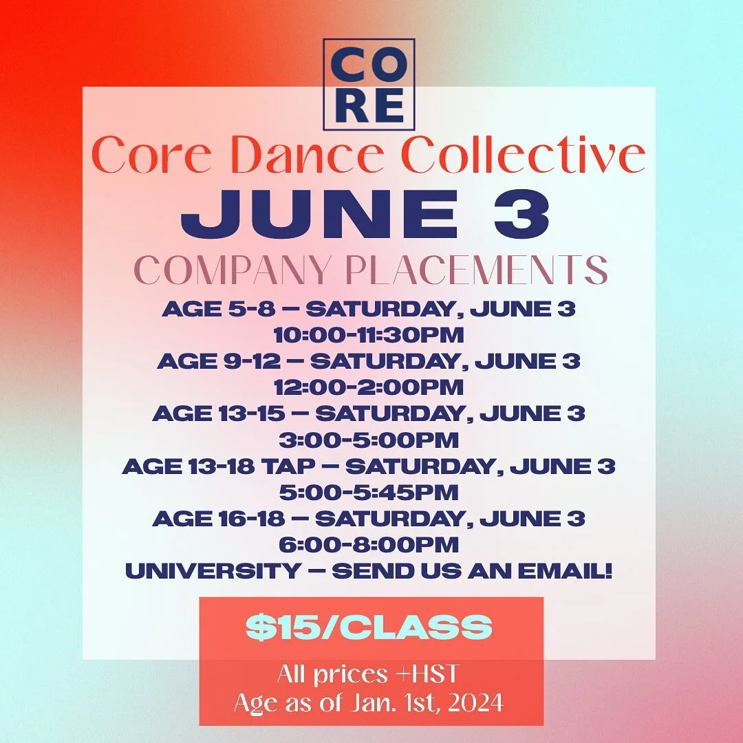 CORE DANCE COLLECTIVE