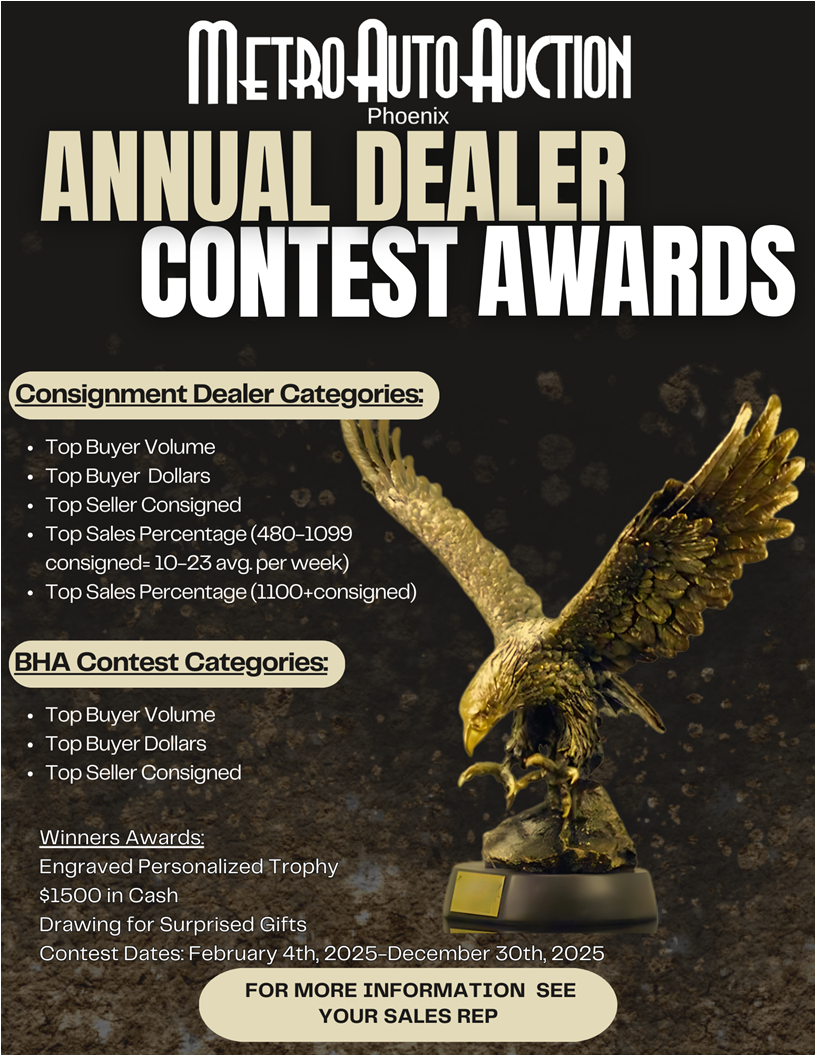 Metro Phoenix Landing — Metro Auto Auction