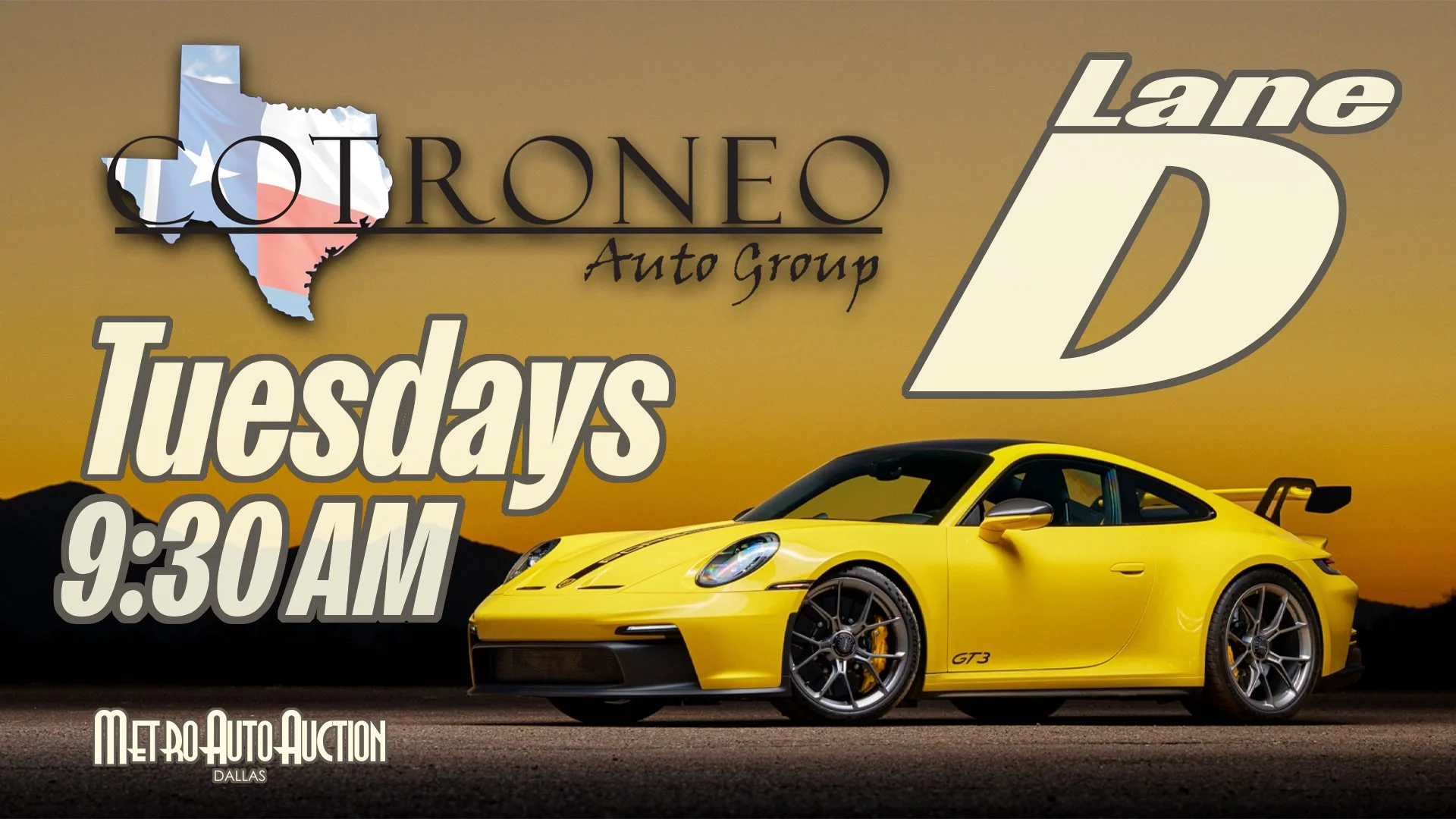 Metro Dallas Landing — Metro Auto Auction