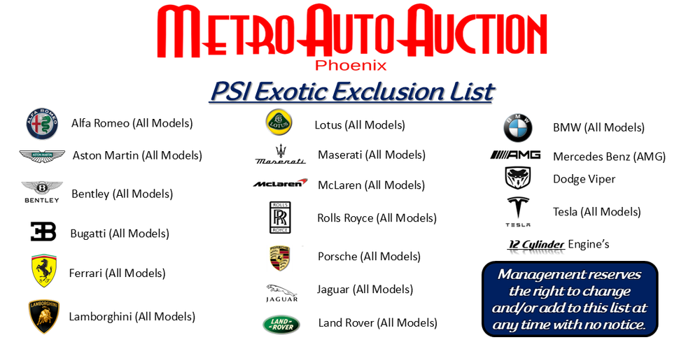 Metro Phoenix Landing — Metro Auto Auction