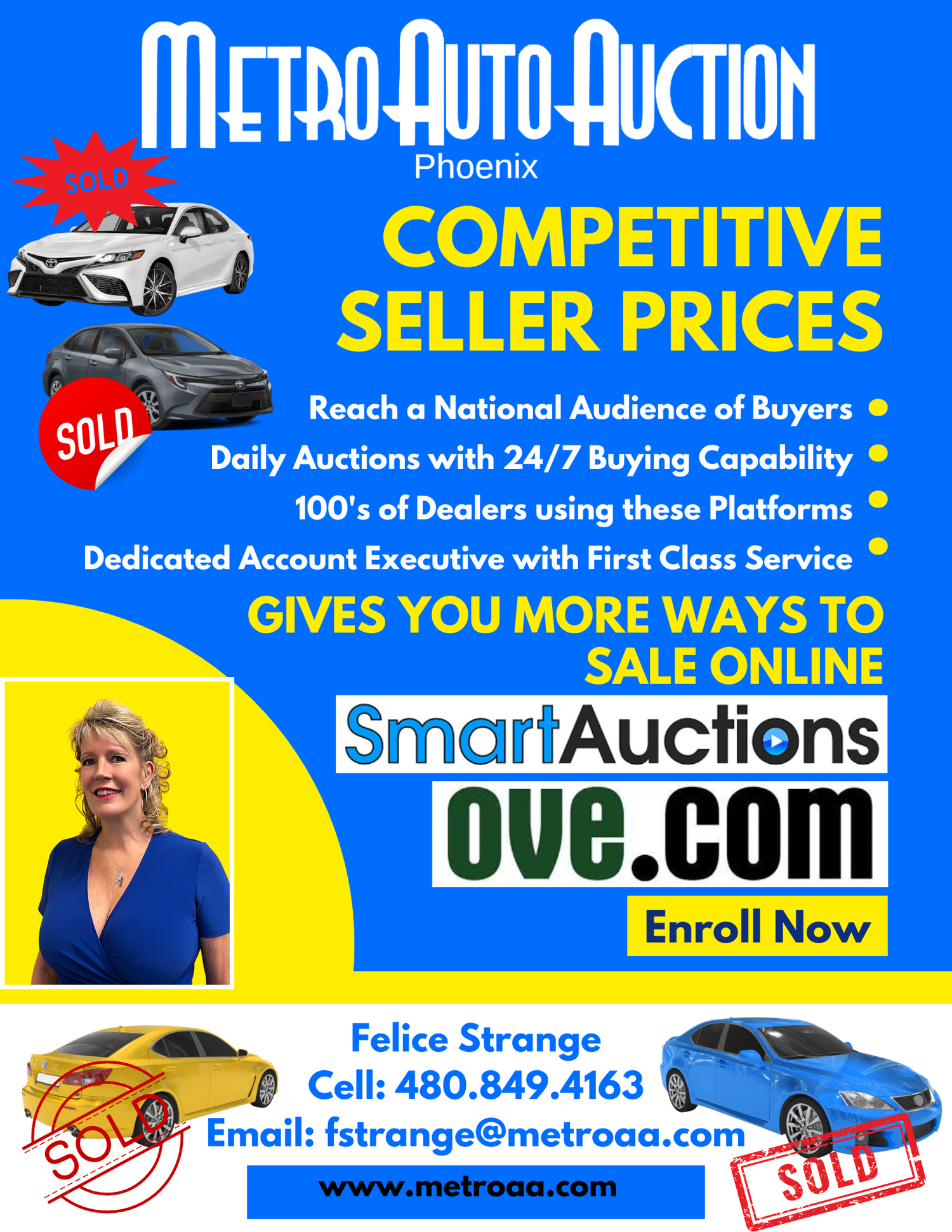 Metro Phoenix Landing — Metro Auto Auction