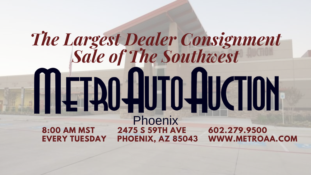 Metro Phoenix Landing — Metro Auto Auction