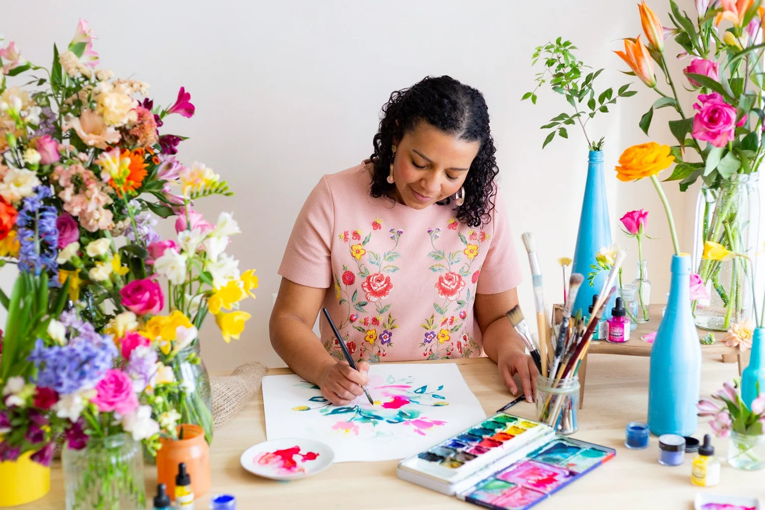 3 Tips To Loose Paintings — Create The Cut - Art