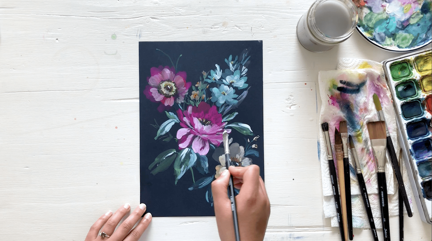 Painting Nightfall — Create The Cut - Art