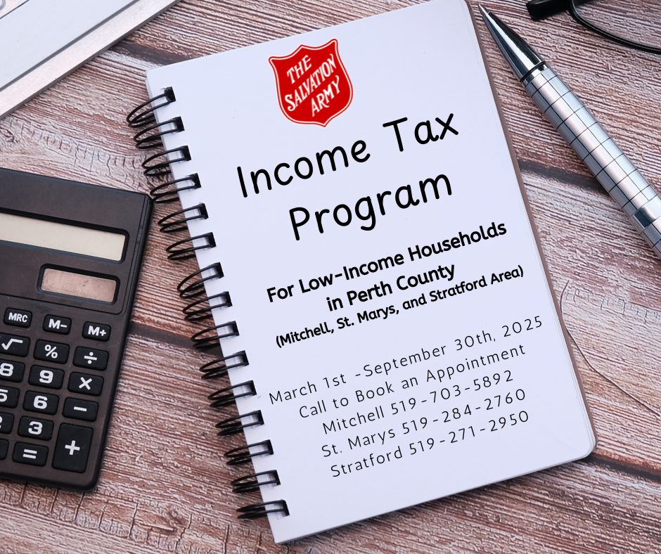 Income Tax Clinic — The Salvation Army