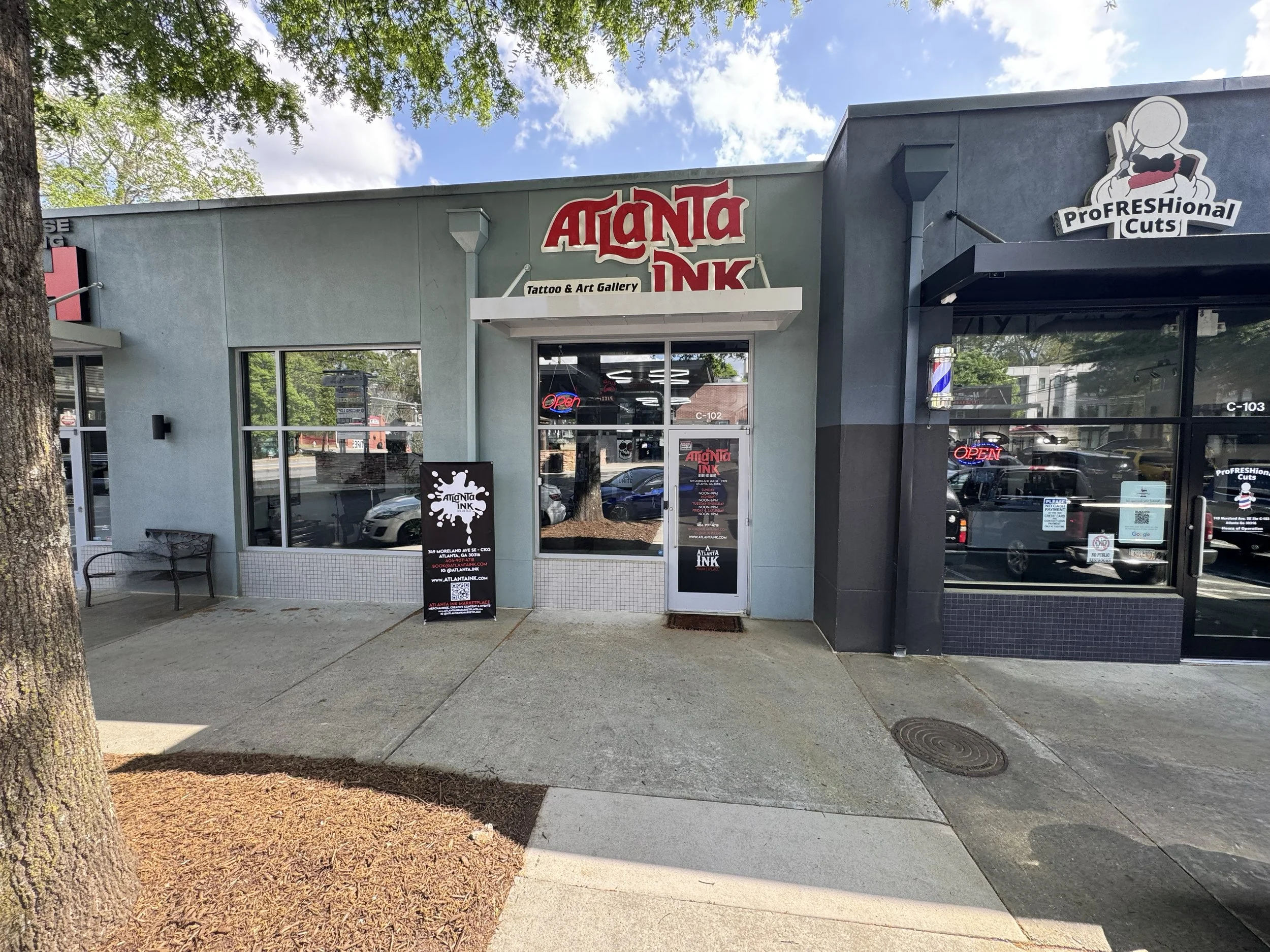 LOCATION — Atlanta Ink Tattoo & Art Gallery
