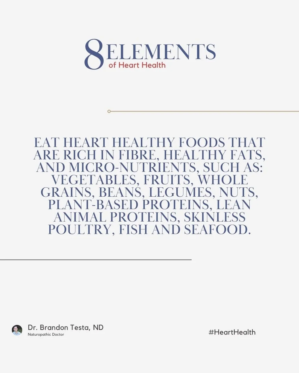 Eating your way to heart health — Dr. Brandon Testa: Calgary Naturopath ...