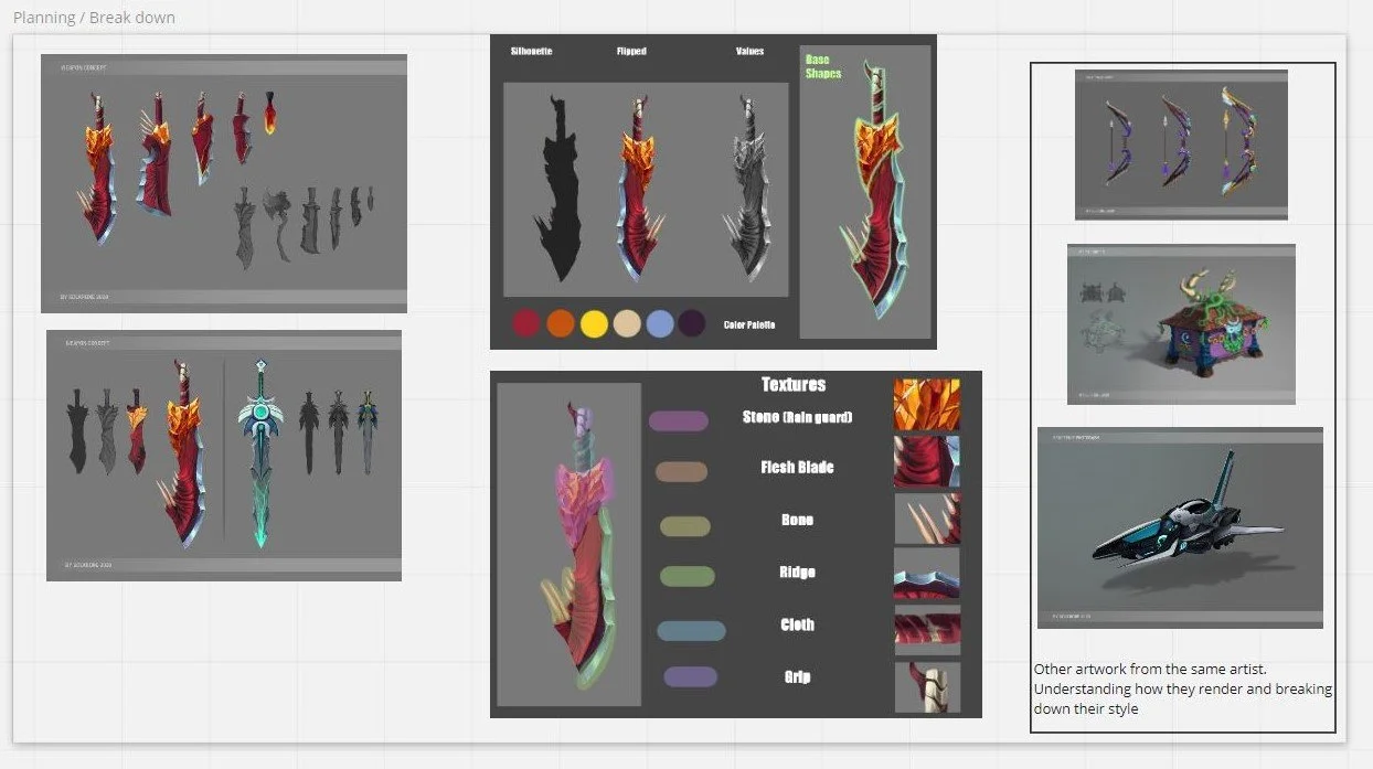 Demon Sword: Creating a Stylized Prop — Amanda Melville