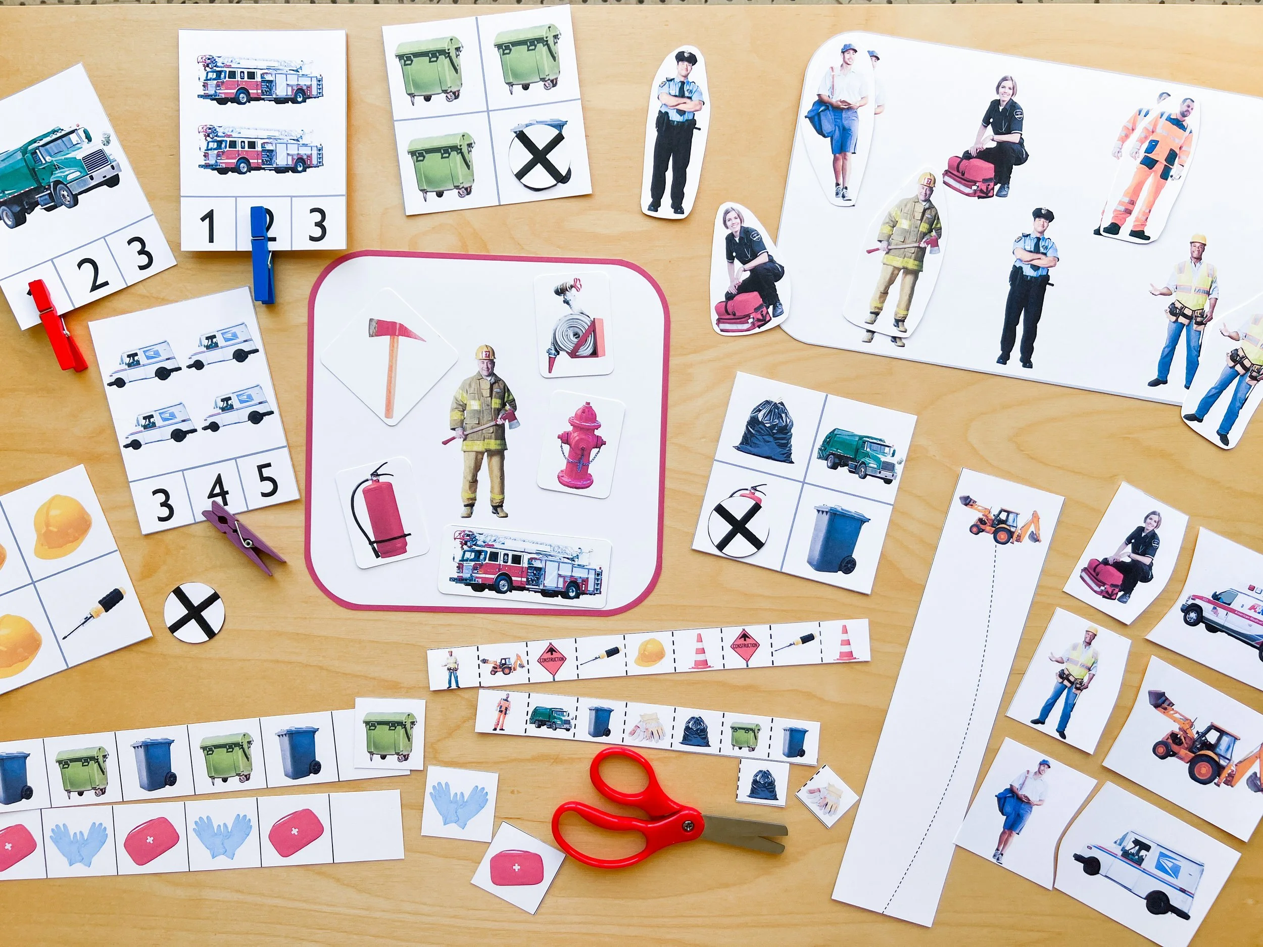 Community Helpers 2-4 yo Bundle — Nurtured Play