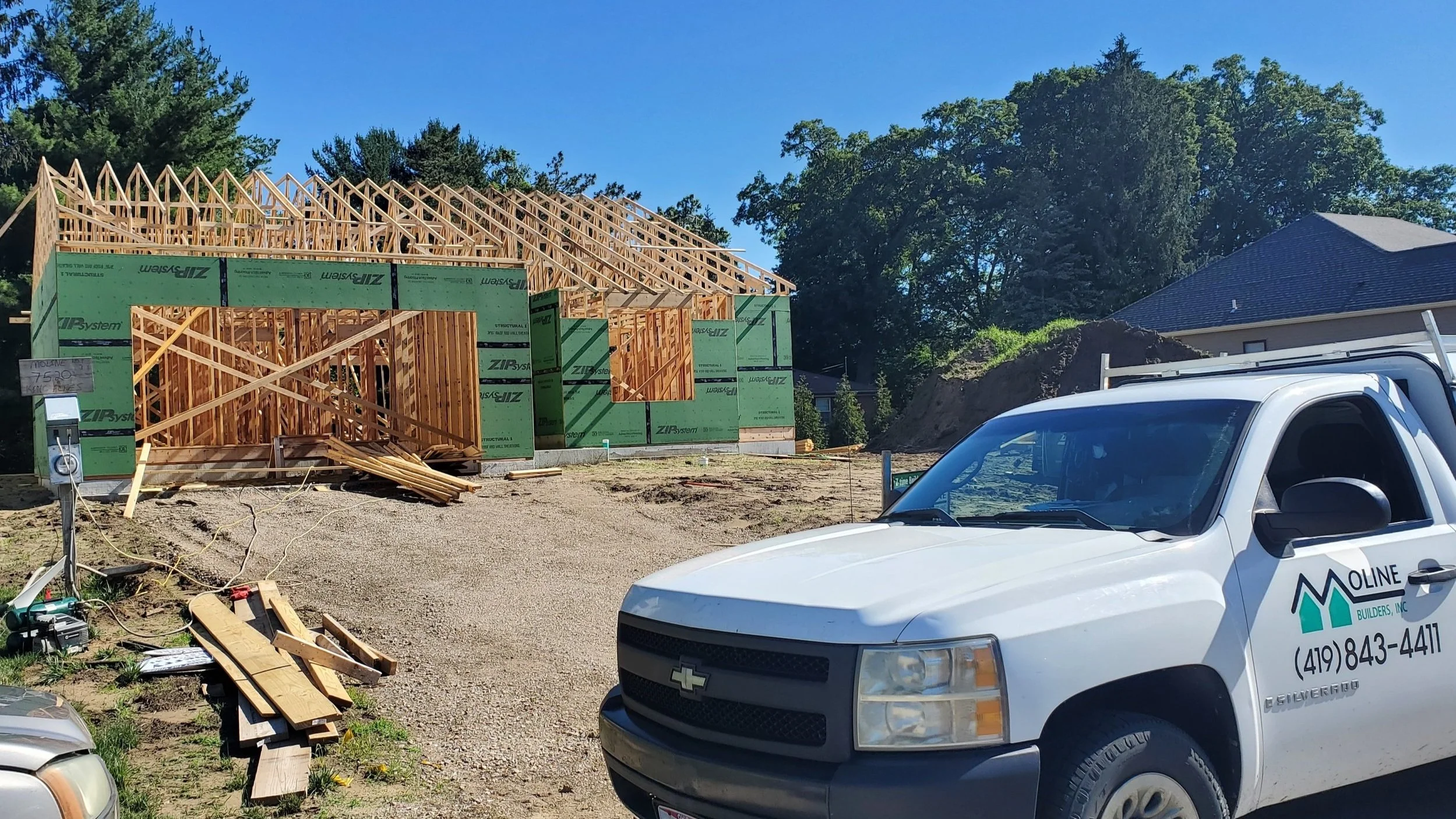 Zip System Sheathing — Moline Builders