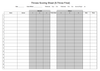 Digital Download: COMPLETE Track and Field Meet Scoring Sheets Workbook