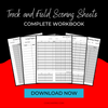 Digital Download: Custom High Jump Meet Scoring Sheet