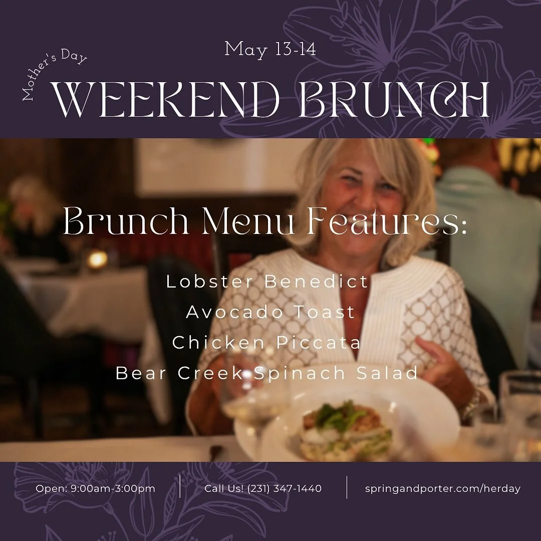 Menu — Spring & Porter