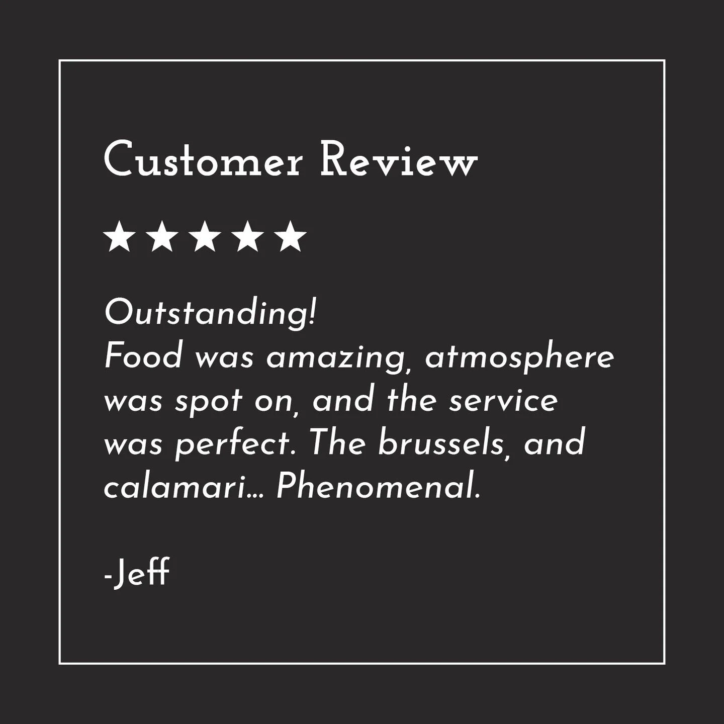 Menu — Spring & Porter