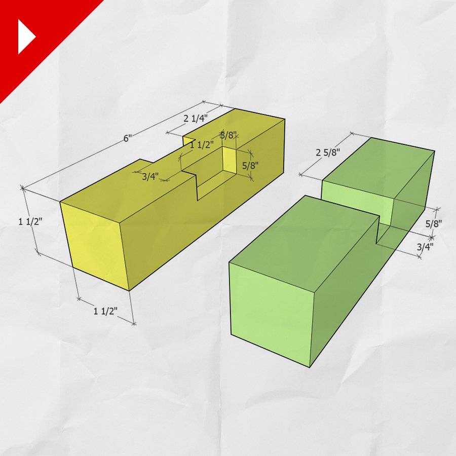 Castle Joint Plans — Bob's Wood Stuff