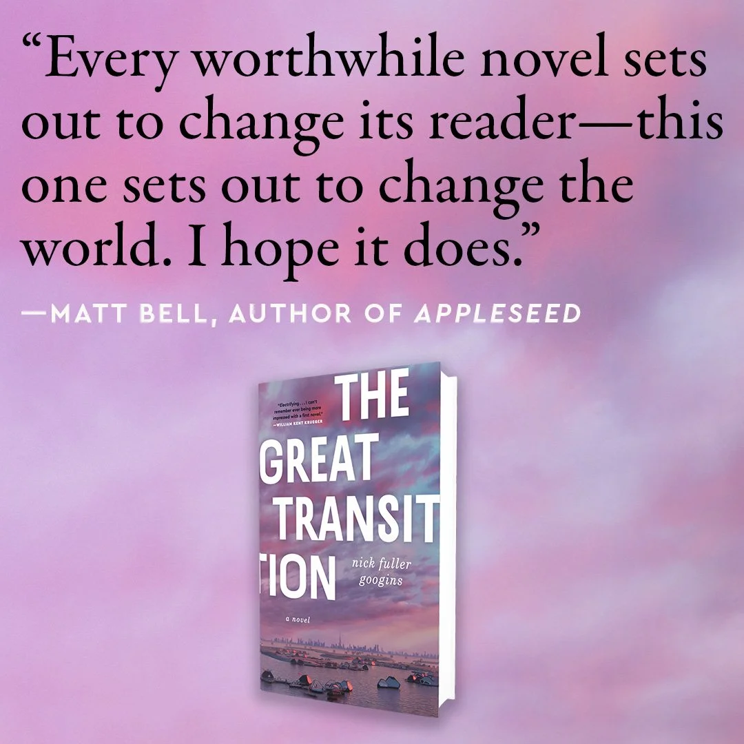 The Great Transition — Nick Fuller Googins - Author