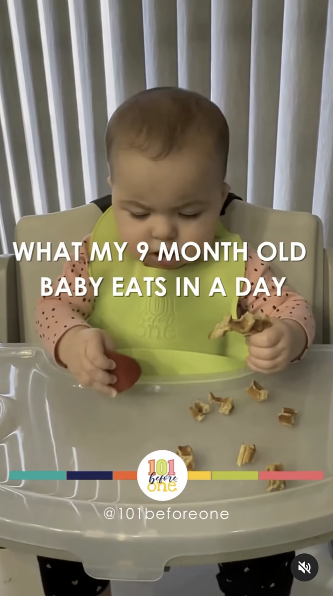 How to balance milk feeds when starting solids — 101 before one Baby Led Feeding