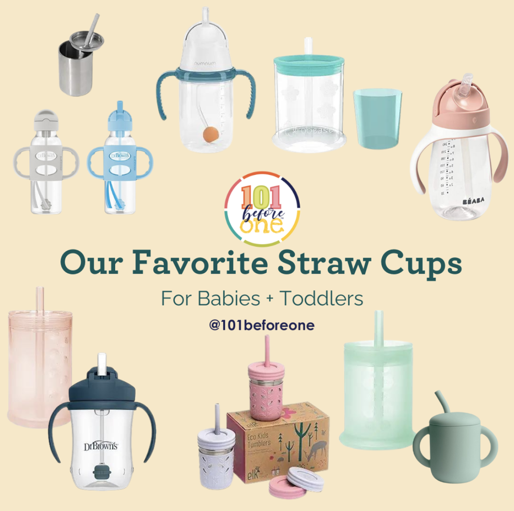 Introducing an Open Cup or Sippy Cup with a Straw To Your Baby — 101 ...