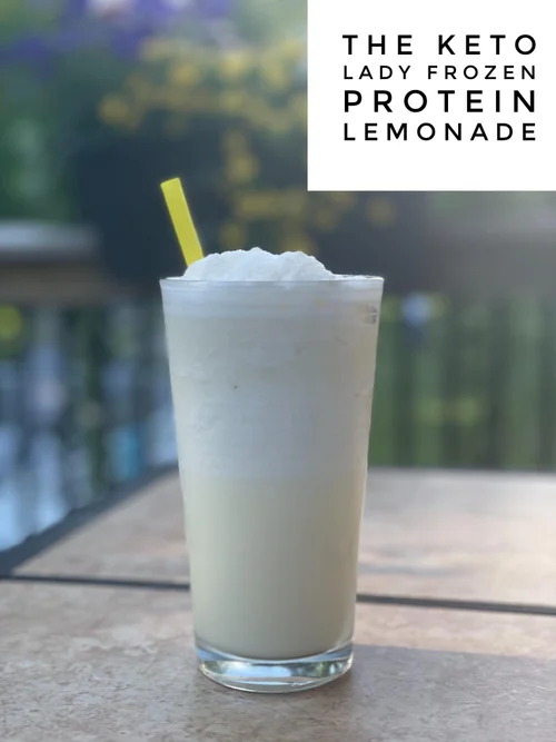 The Keto Lady Frozen Protein Lemonade — The Keto Lady Lori
