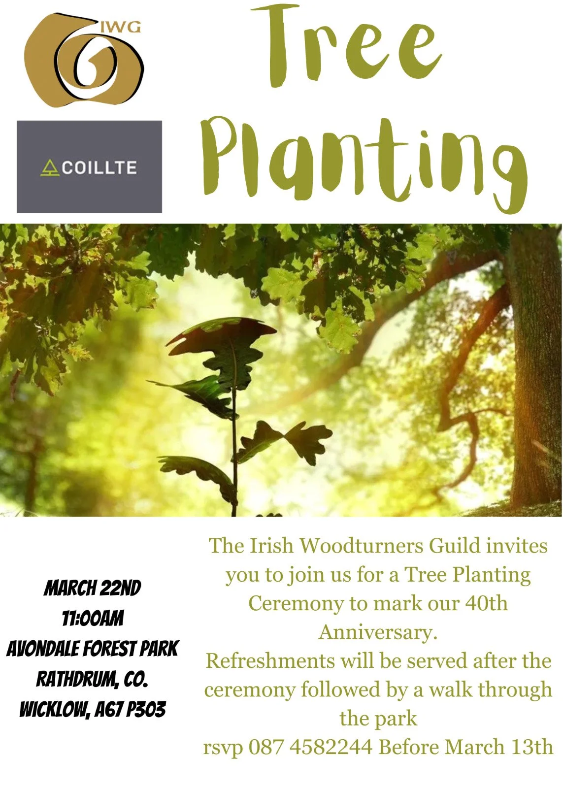 Tree Planting (TT40) — Irish Woodturners Guild
