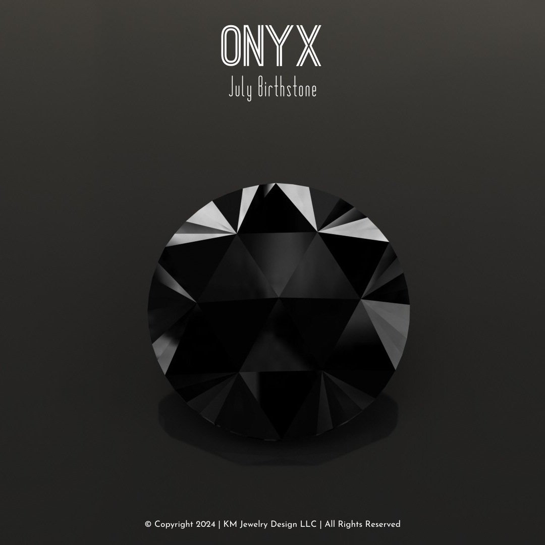 Onyx: The Unique July Birthstone — KM Jewelry Design
