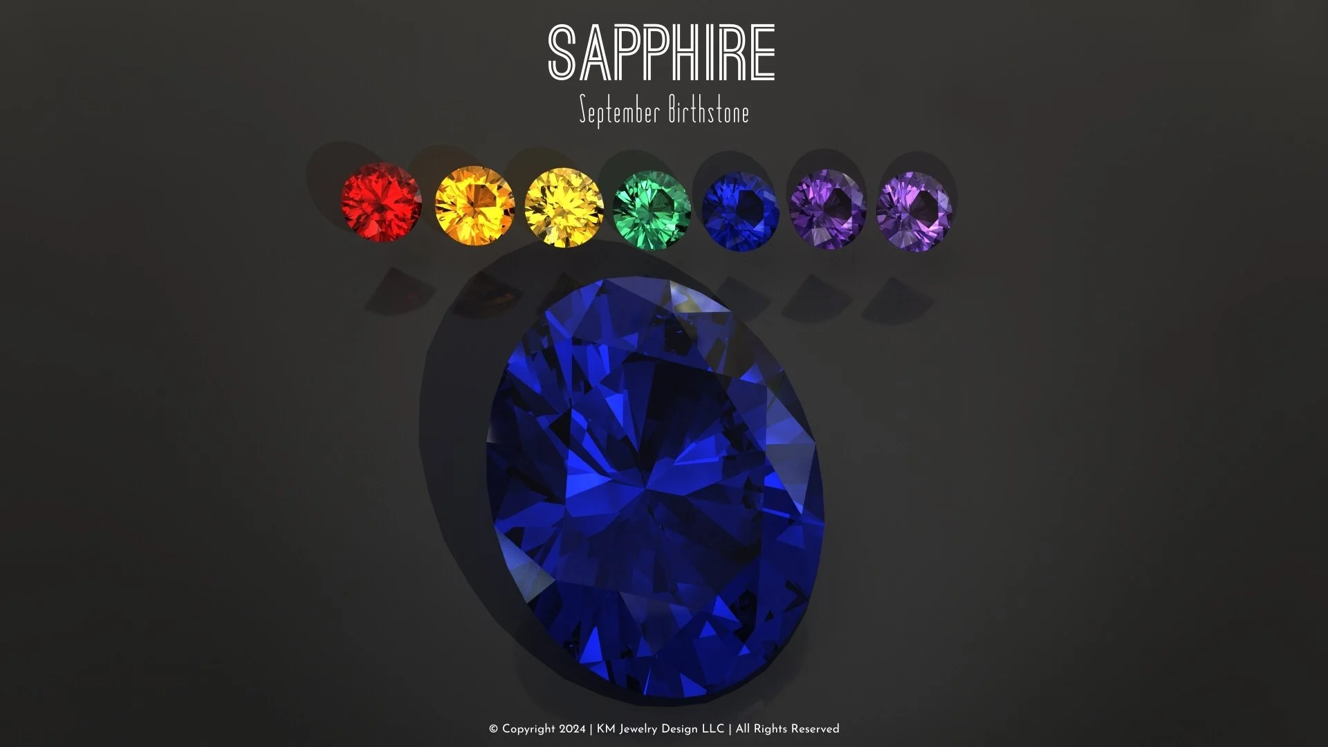 The Many Colors of Sapphire: The September Birthstone — KM Jewelry Design