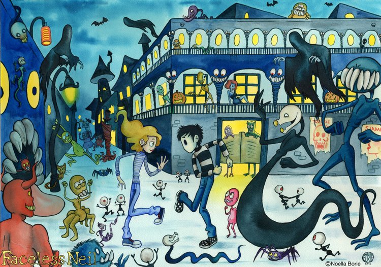 FACELESS NEIL — Noella Borie Animator | Illustrator | Director