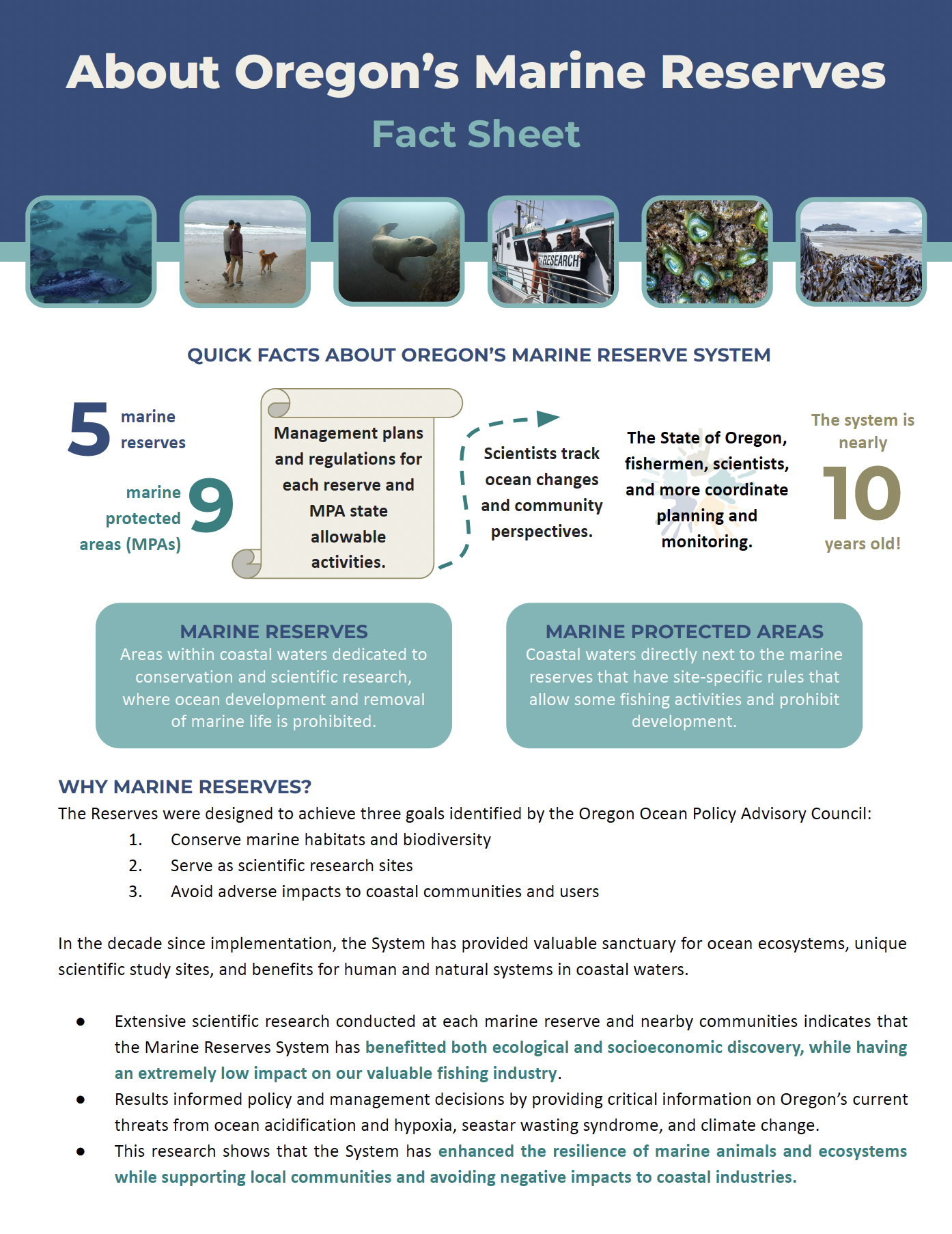 Marine Reserves