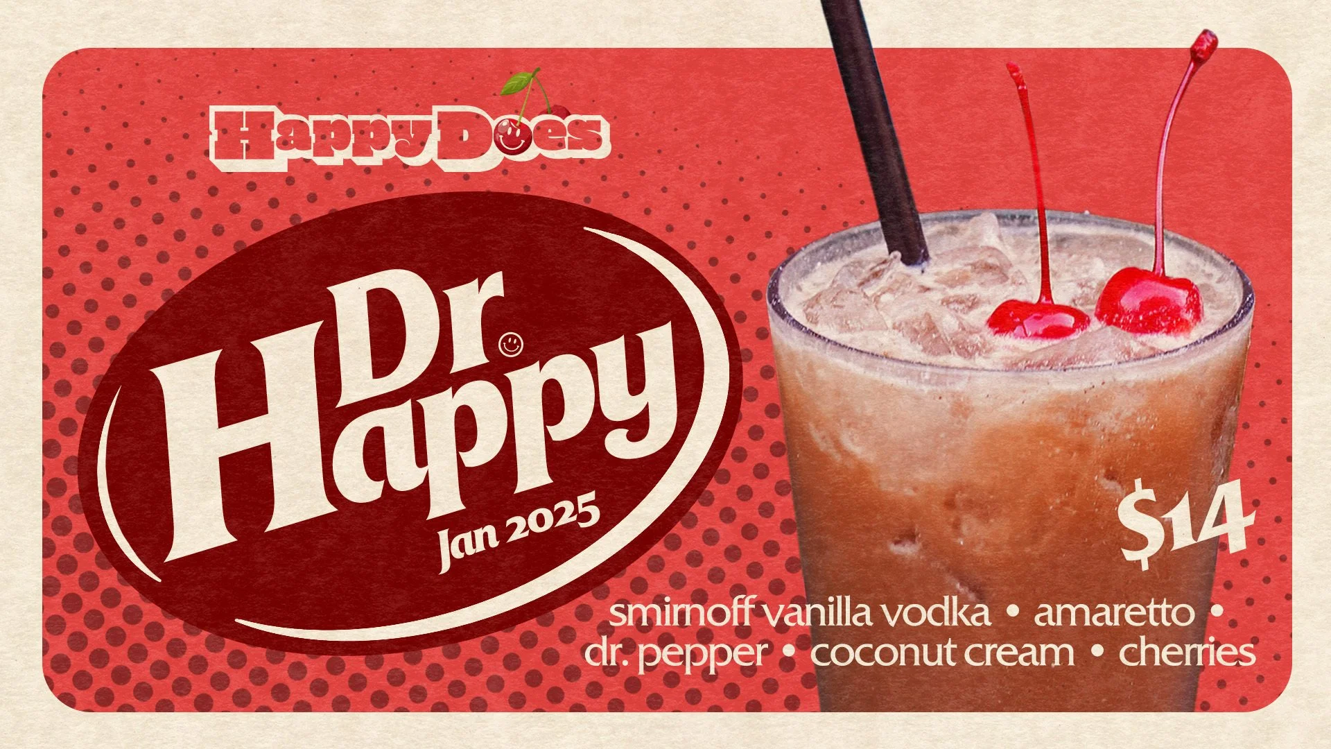 Drink Menu — Happy Does Bar