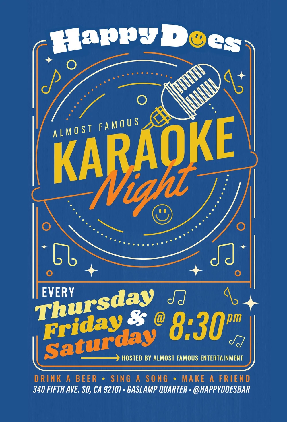 Events — Happy Does Bar