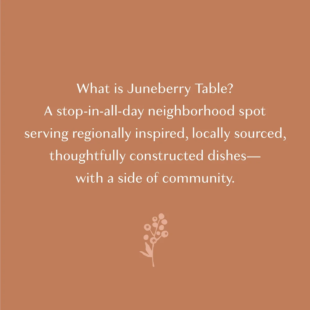 Juneberry Table