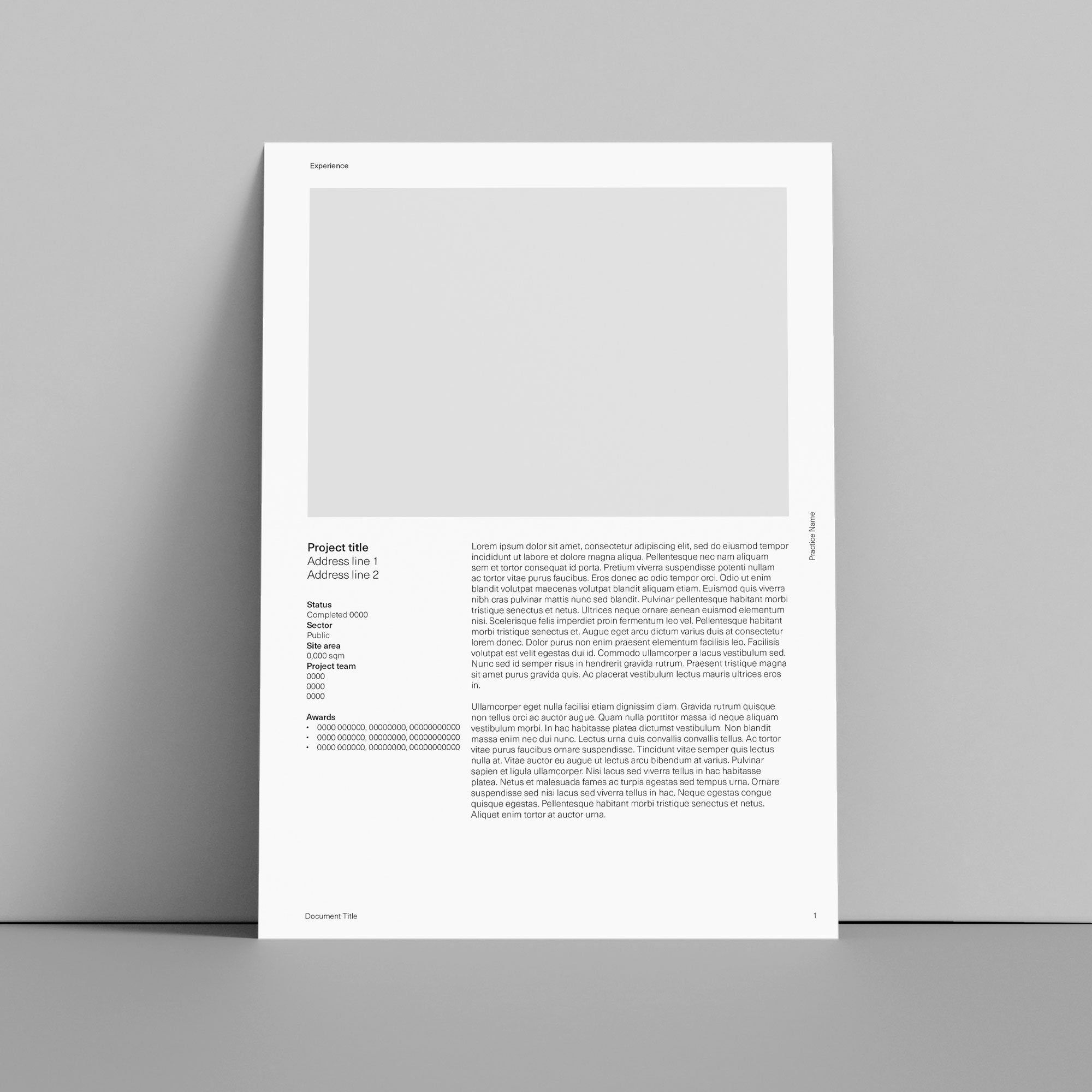 Bundle of templates for architecture practices — Architecture templates