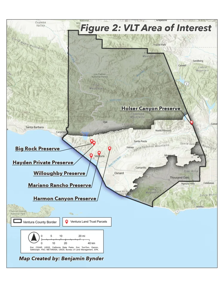 Areas of Interest — Ventura Land Trust